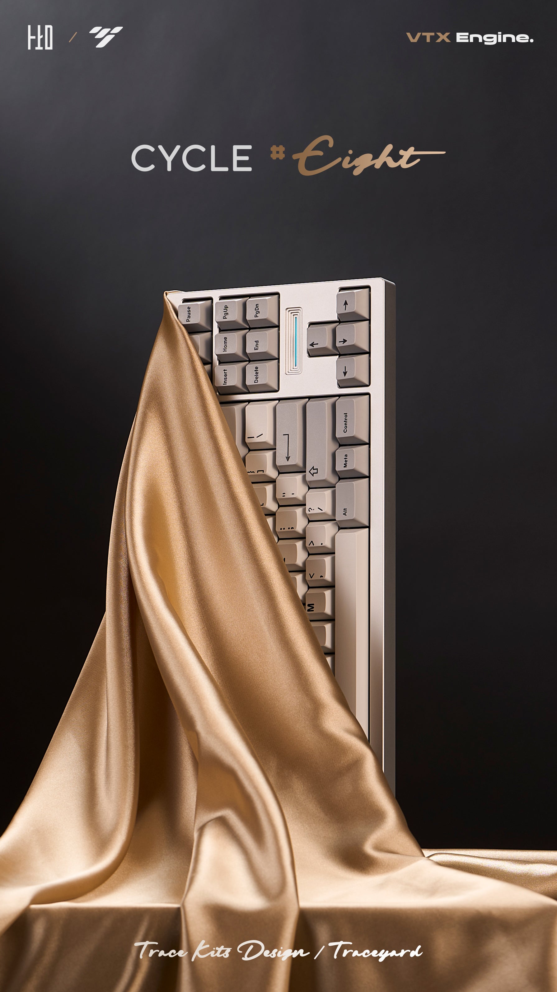 TKD Cycle8 Keyboard Kit Groupbuy – Kukey Studio