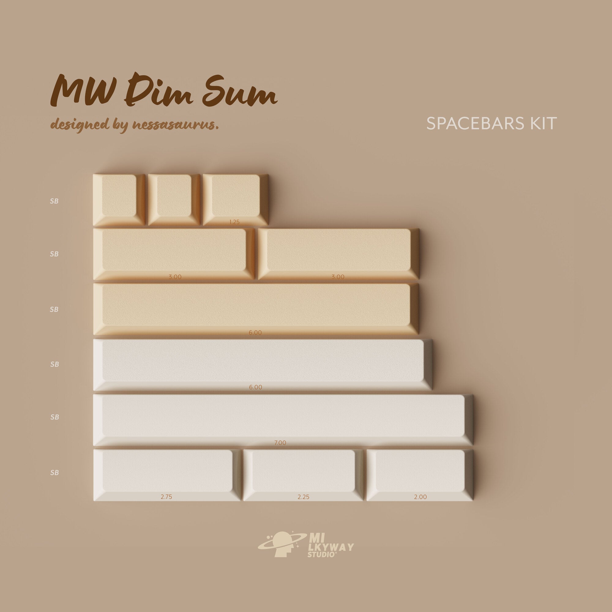 MW Dim Sum Keycaps Set Group Buy – Kukey Studio